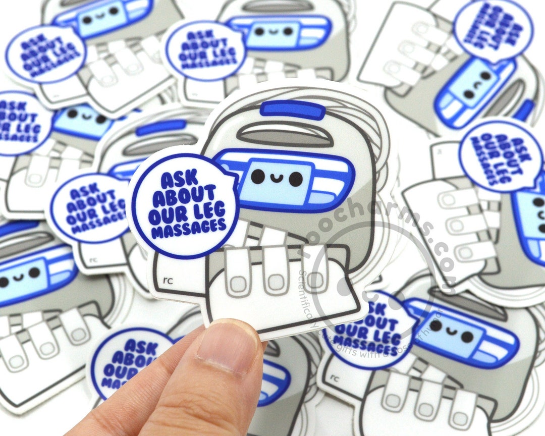 SCD Machine Vinyl Sticker for Nurses, Nursing Students, Surgical ...