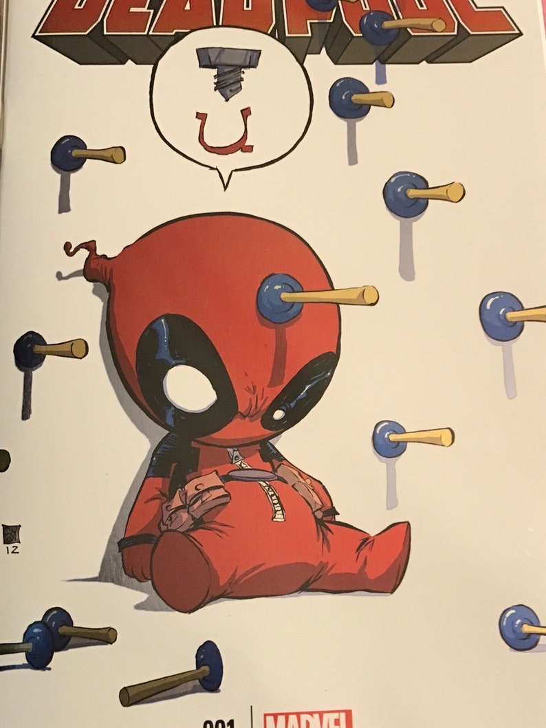 Deadpool 1 Skottie Young Variant Foil Cover - Etsy