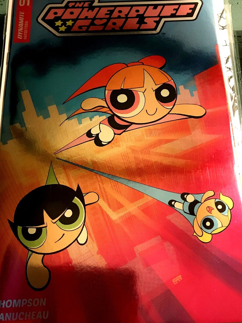 The Powerpuff Girls 1 Leonardo Romero Foil Trade Dress Etsy