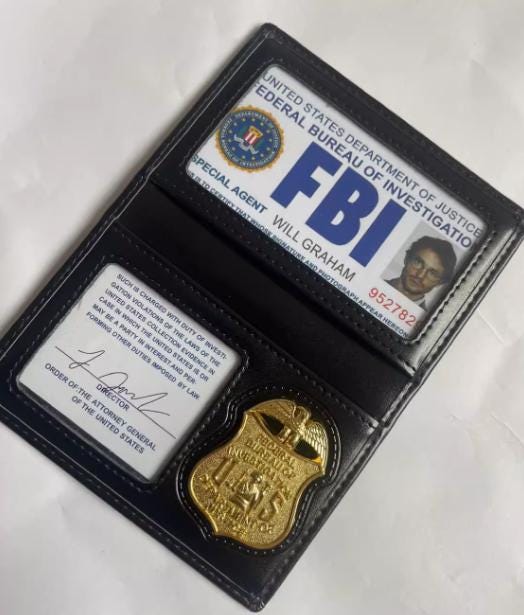 FBI Passport ID Personalized - Etsy