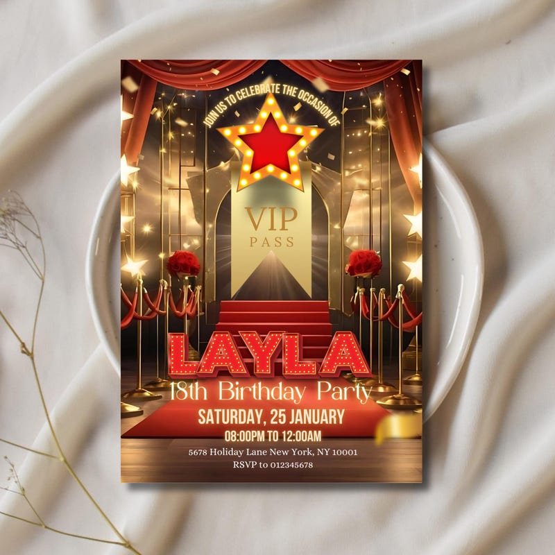 Hollywood Themed - Etsy