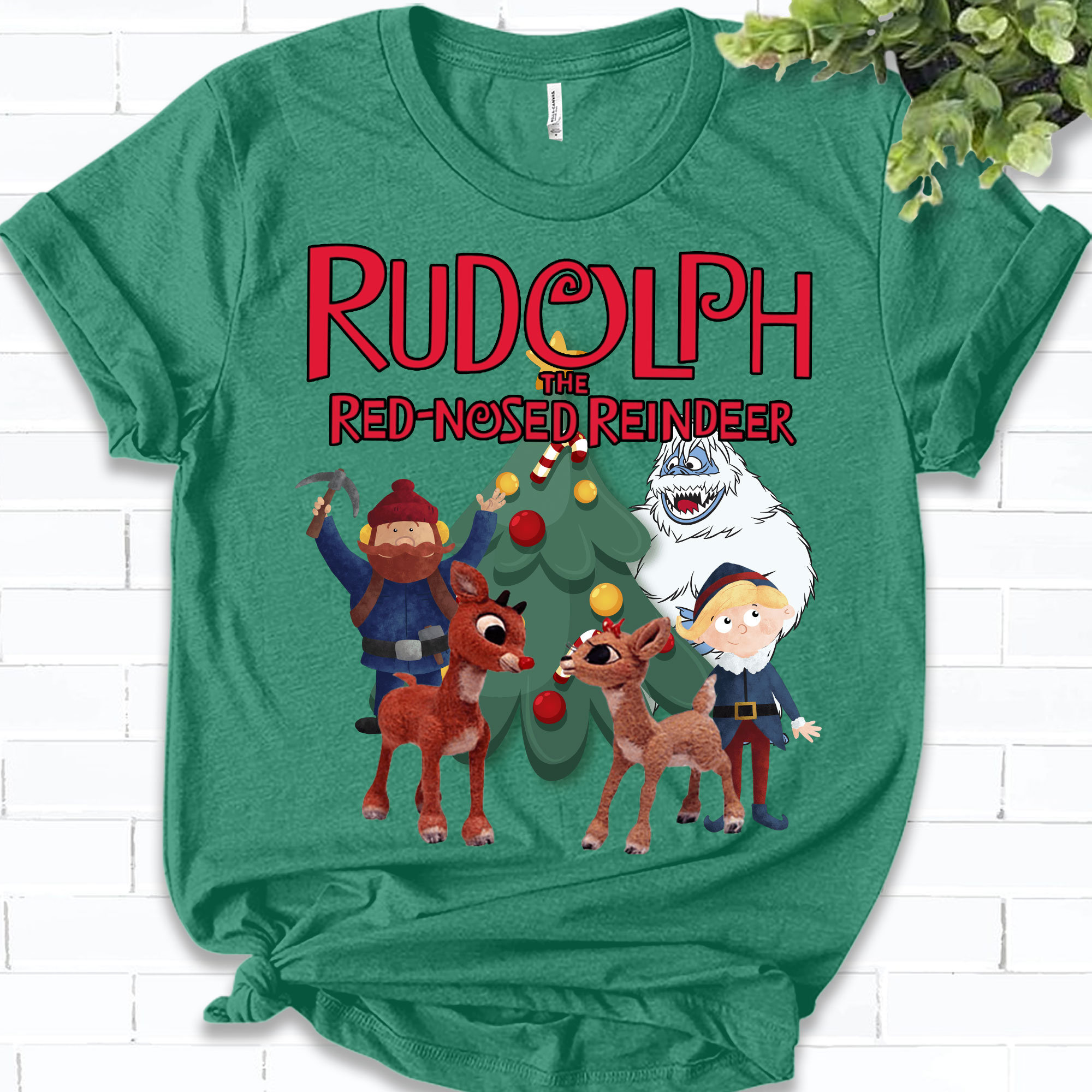 Rudolph The Red Nosed Reindeer Christmas Shirt, Retro Rudolph Christmas ...