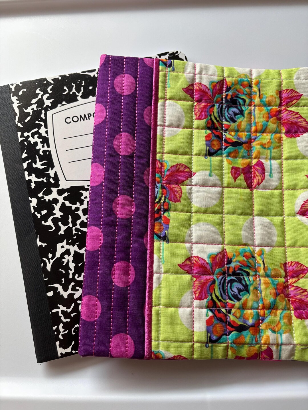 Tula Pink Composition Notebook Cover, Standard, Painted Roses Sugar ...