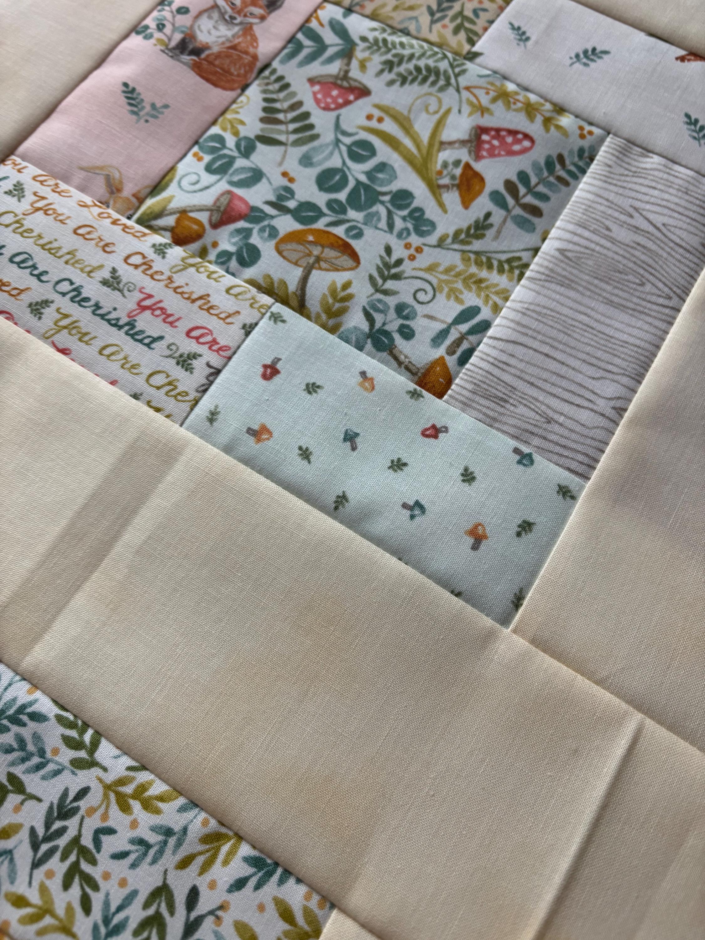 Effie's Woods by Deb Strain for Moda, Woodland Fabric Quilt TOP ...