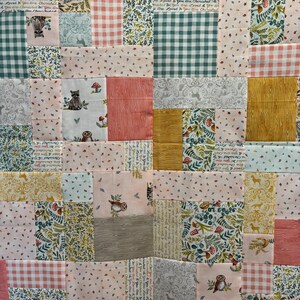 Effie's Woods by Deb Strain for Moda, Woodland Animal Fabric Quilt TOP ...