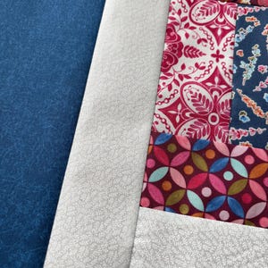 Poppies and Plumes Unfinished Baby Quilt TOP Lila Tueller, Riley Blake ...