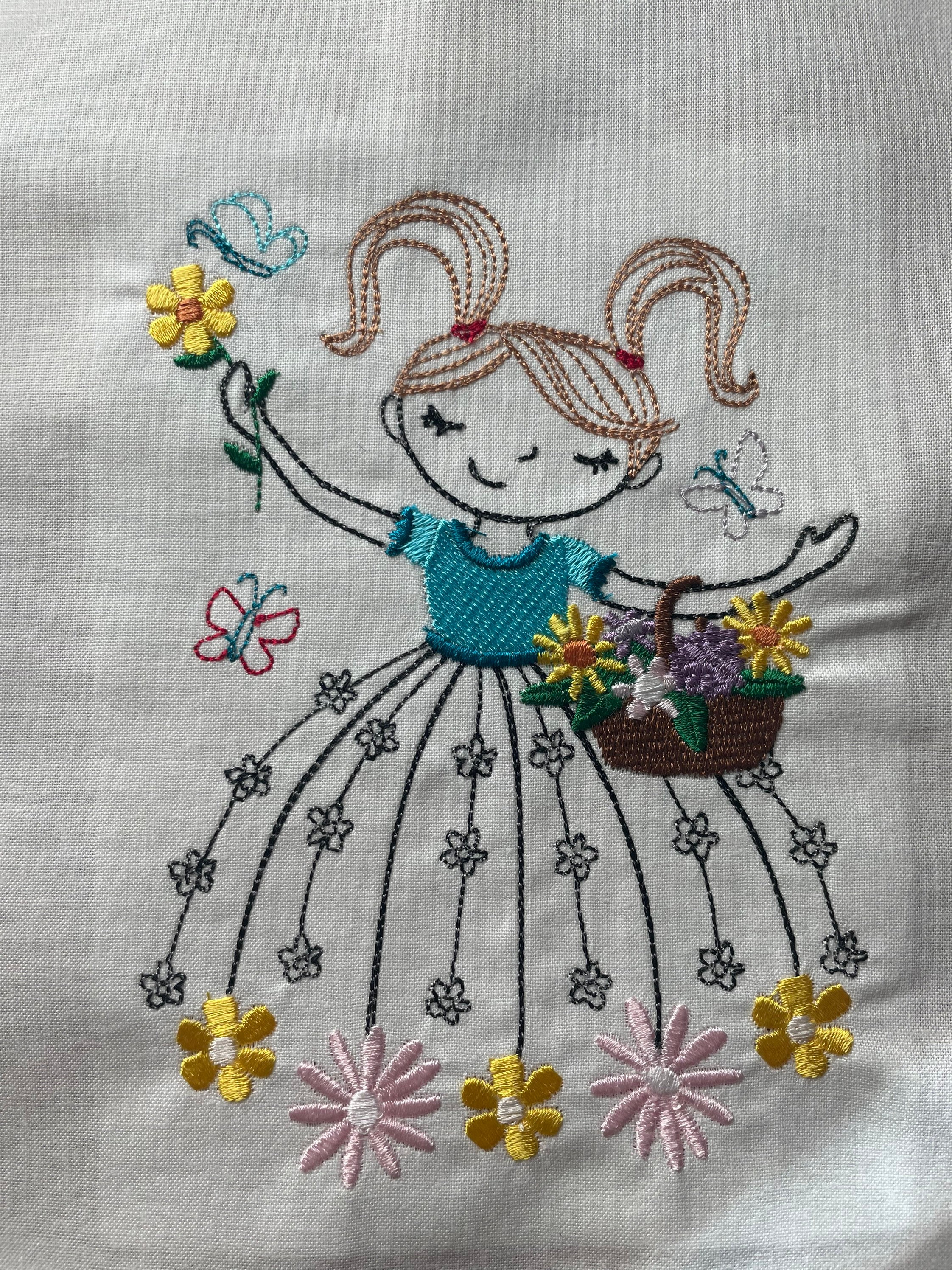 Calendar Girls 12 Embroidered Quilt Block Bundle, Ready to Sew 9" Inch ...