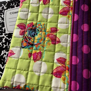 Tula Pink Composition Notebook Cover, Standard, Painted Roses Sugar ...