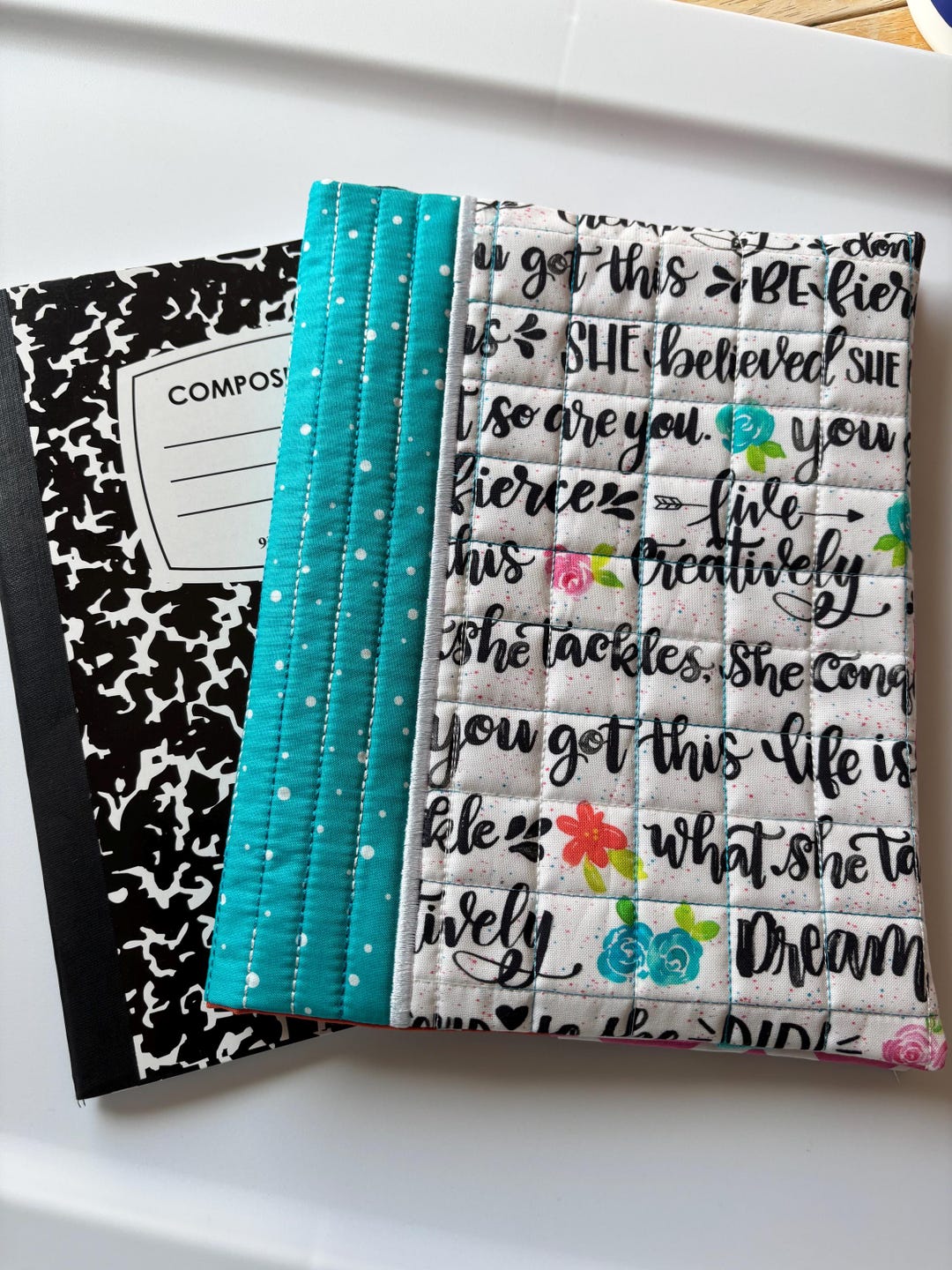 Girl Power, Inspirational Fabric Composition Notebook Cover, Standard ...