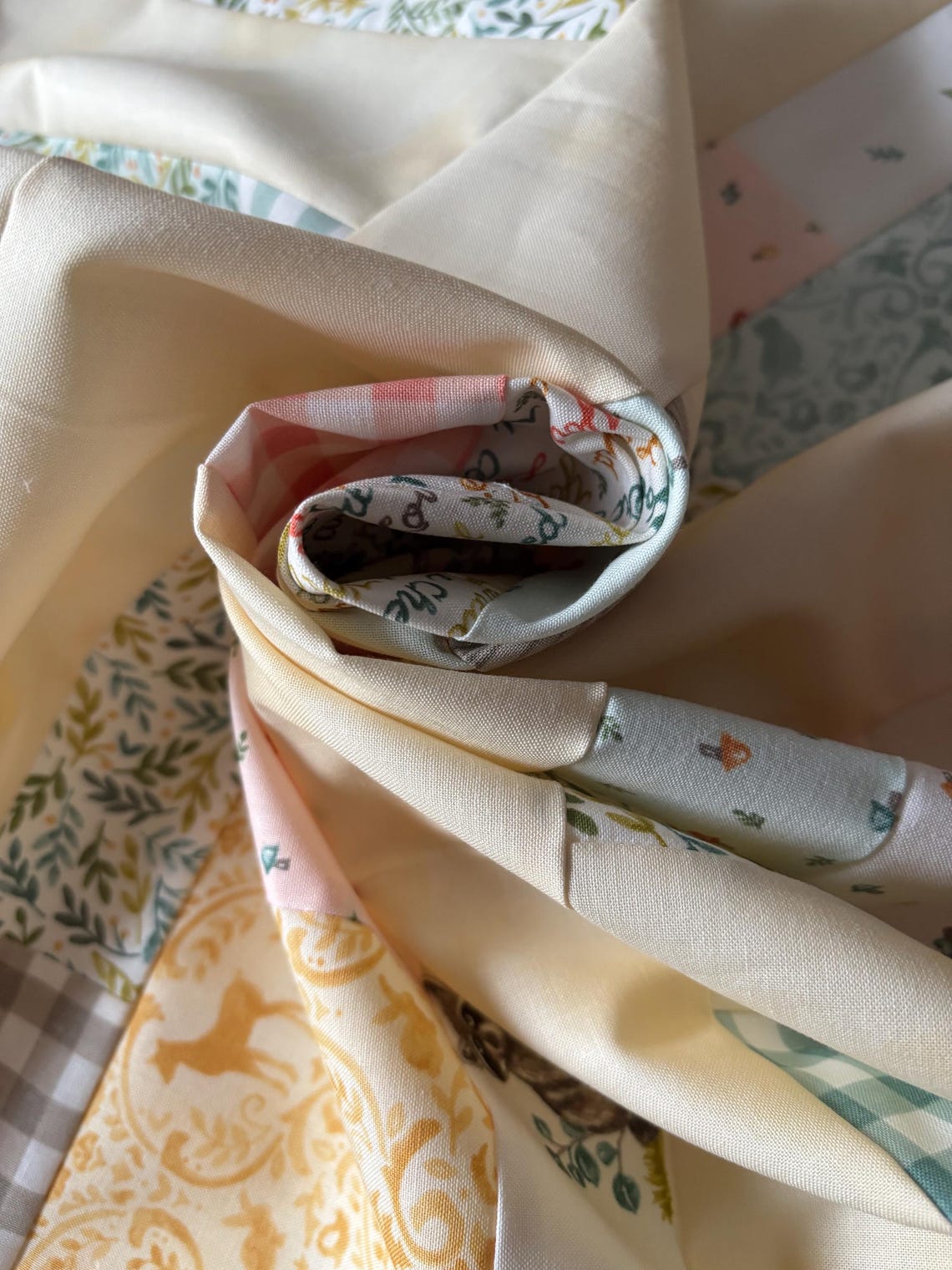 Effie's Woods by Deb Strain for Moda, Woodland Fabric Quilt TOP ...