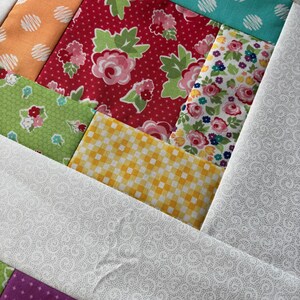 Love, Lily by April Rosenthal for Moda Baby Quilt TOP Only, UNFINISHED ...