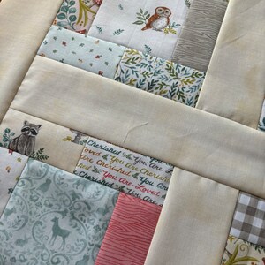 Effie's Woods by Deb Strain for Moda, Woodland Fabric Quilt TOP ...