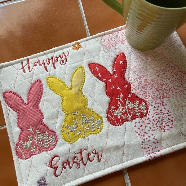 Easter Mug Rug - Etsy