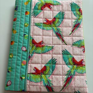 Tula Pink Composition Notebook Cover, Standard, Macaw You Later, Pink ...