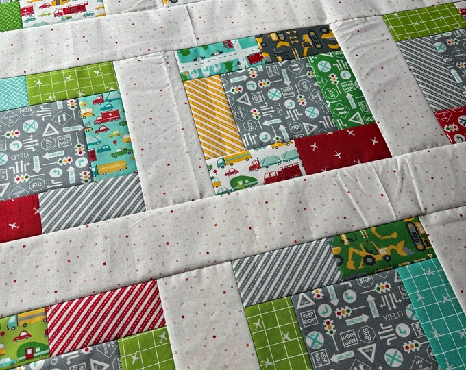 Tula Pink Moon Garden Unfinished Baby Quilt TOP, Free Spirit Fabrics ...