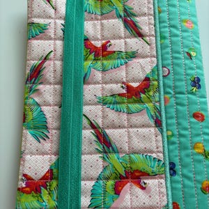 Tula Pink Composition Notebook Cover, Standard, Macaw You Later, Pink ...