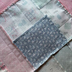 Cook Book by Lori Holt Fabric Quilt TOP, UNFINISHED, 42 Inch, Baby ...