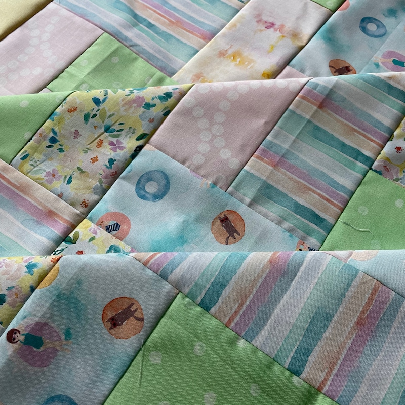 Pastel Quilt - Etsy