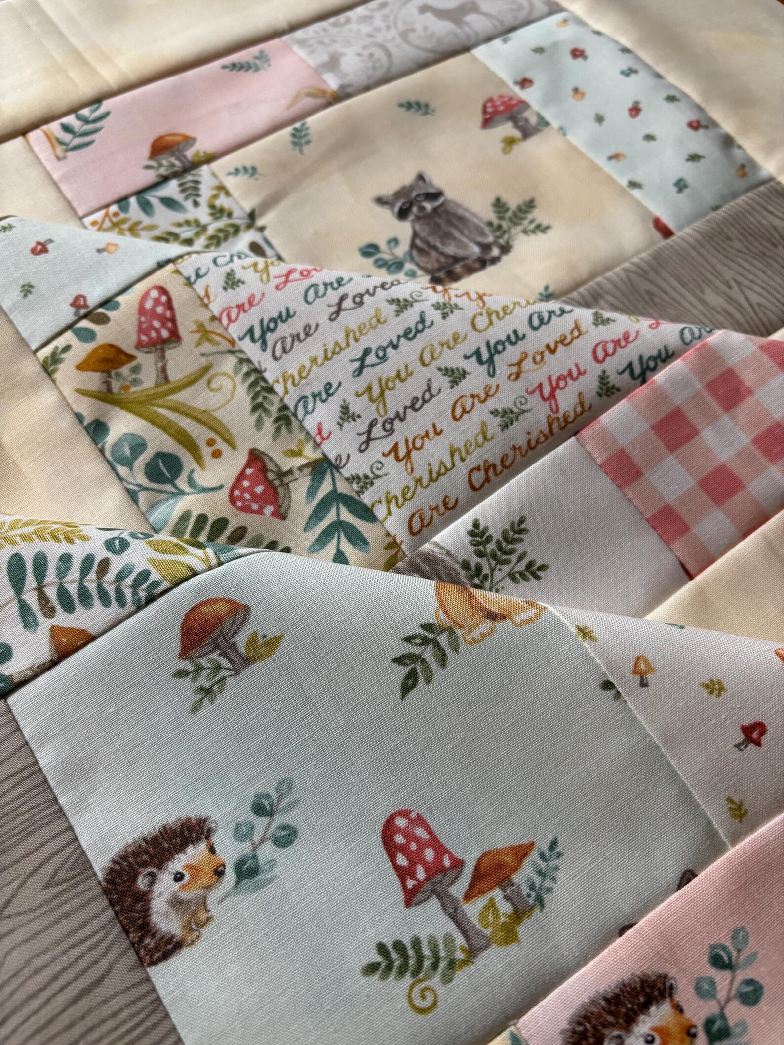 Effie's Woods by Deb Strain for Moda, Woodland Fabric Quilt TOP ...