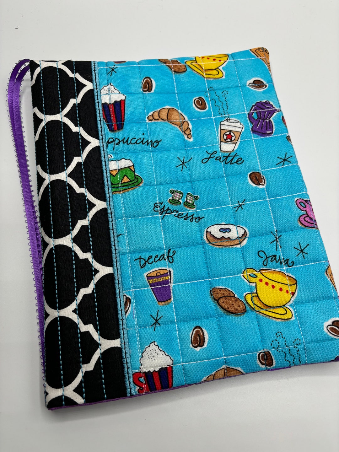 Coffee Fabric Composition Notebook Cover, Standard, Handmade, School ...