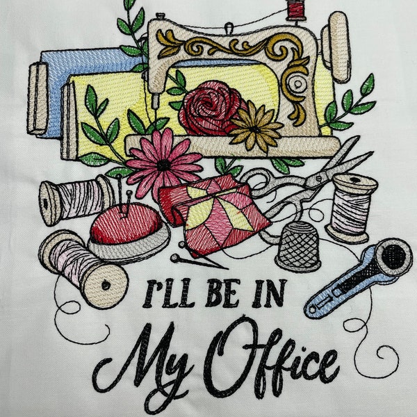 Office Embroidery - Etsy