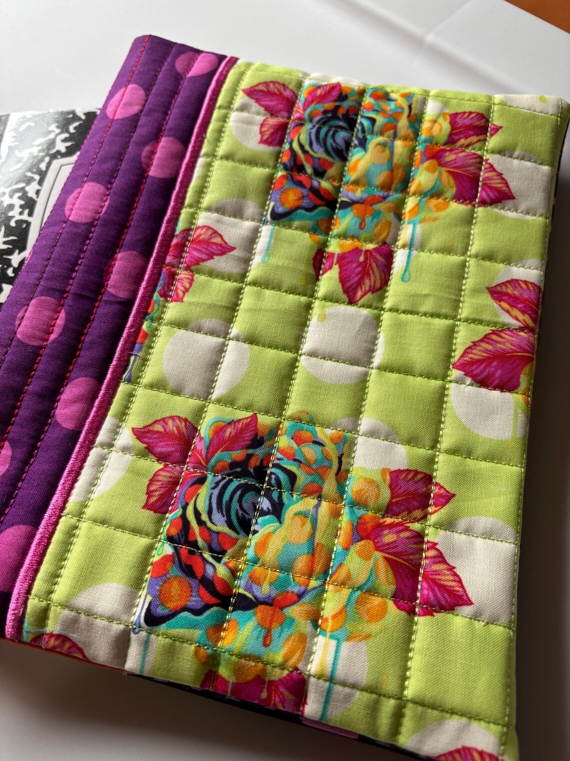Tula Pink Composition Notebook Cover, Standard, Painted Roses Sugar ...