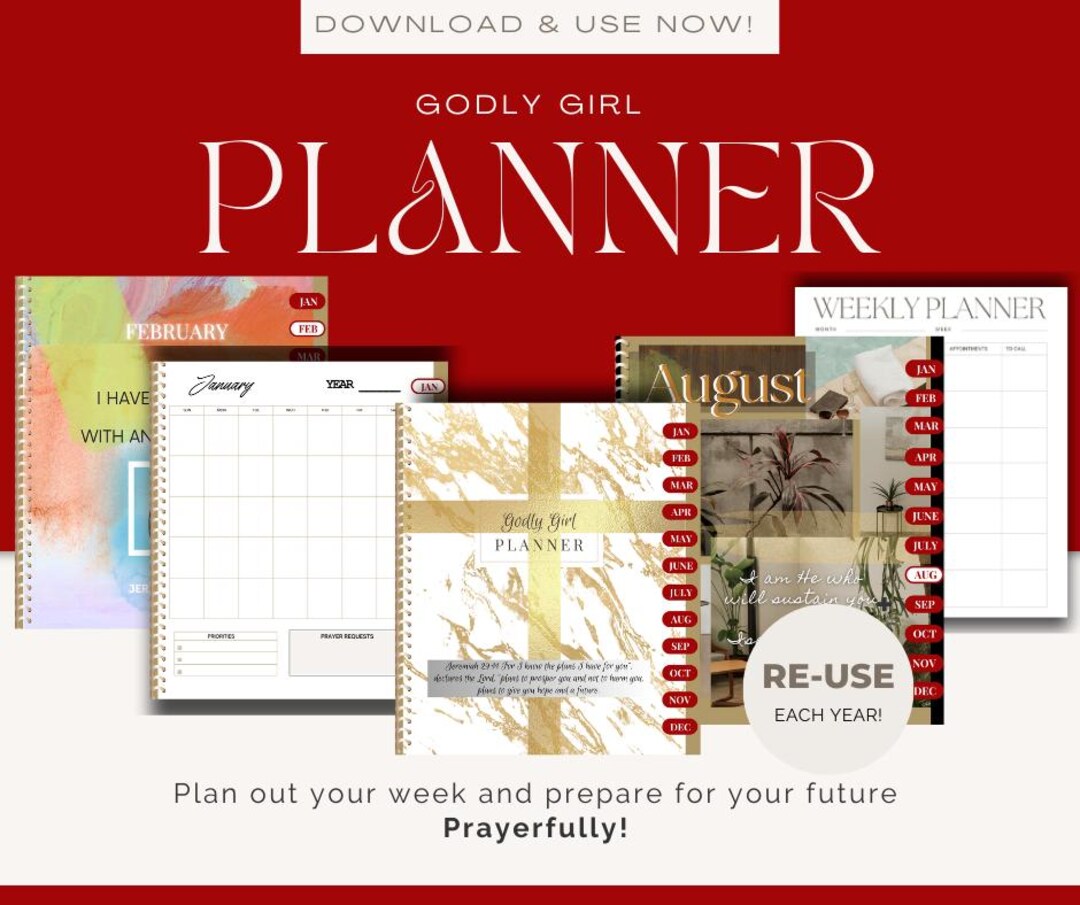 Digital 2026 Faith Planner | Christian Planner for Women | Weekly ...