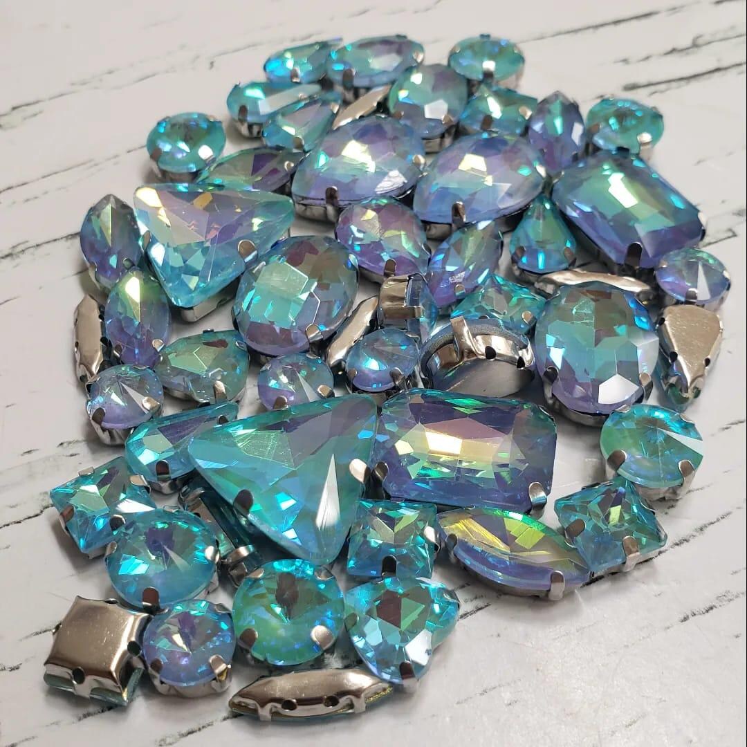 Baby Blue Mixed Pack- 50 Pieces - Etsy