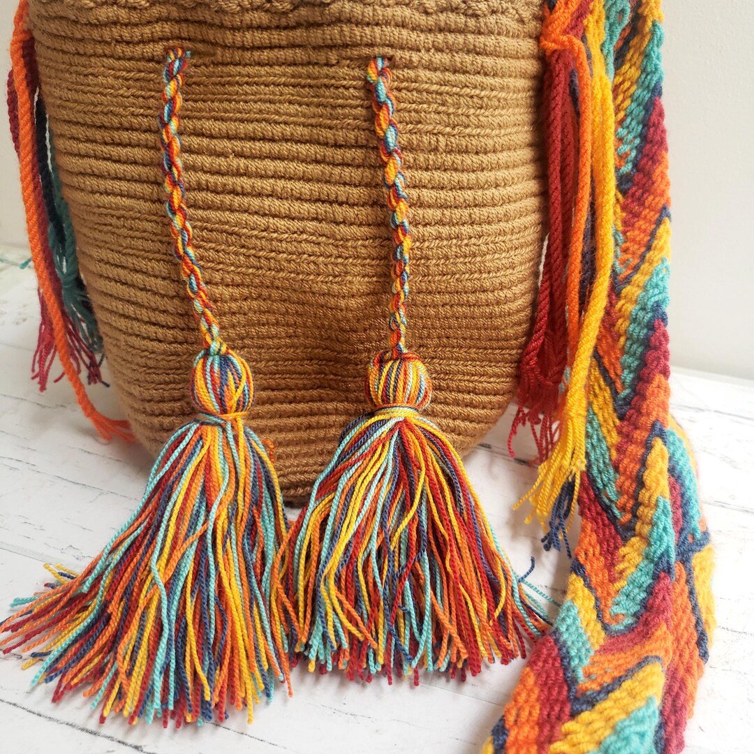 Wayuu Bag- Colombian Artisan Handwoven Bag- SMALL SIZE. This Bag is ...