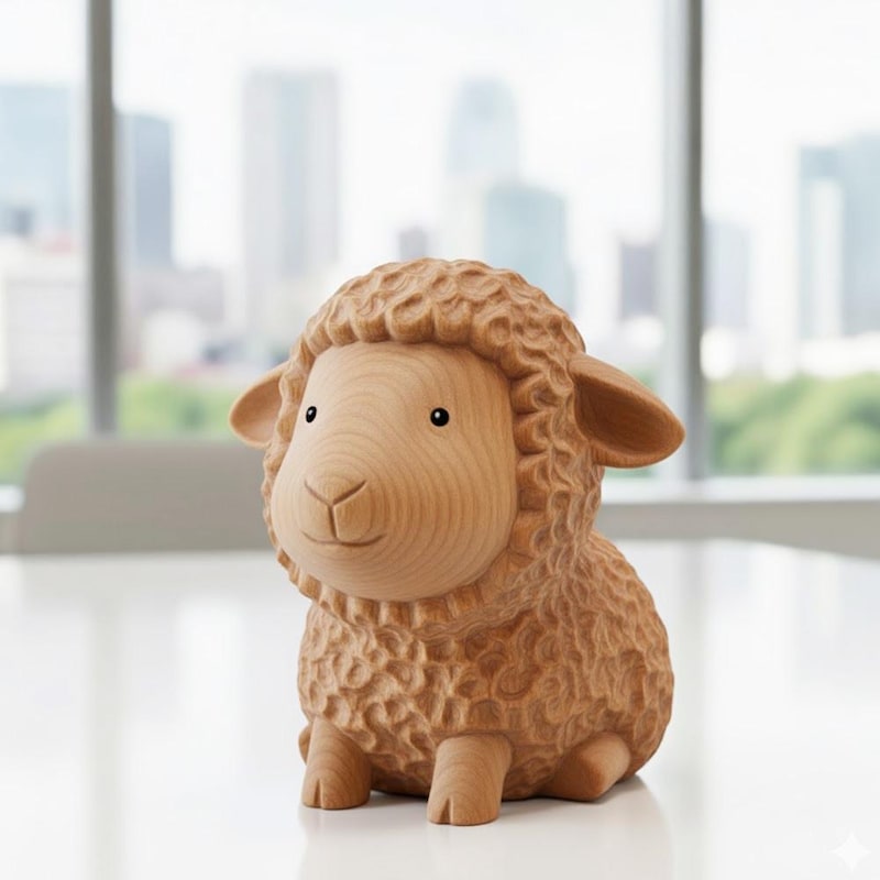 Lamb Figurine Decor - Etsy