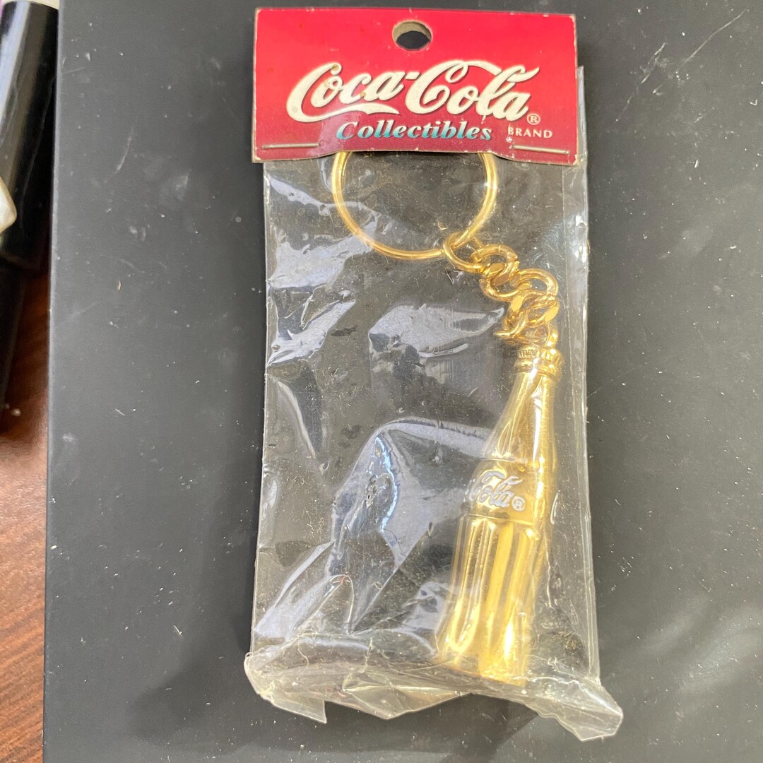 Coca Cola Collectibles Coke Bottle Keychain - Etsy
