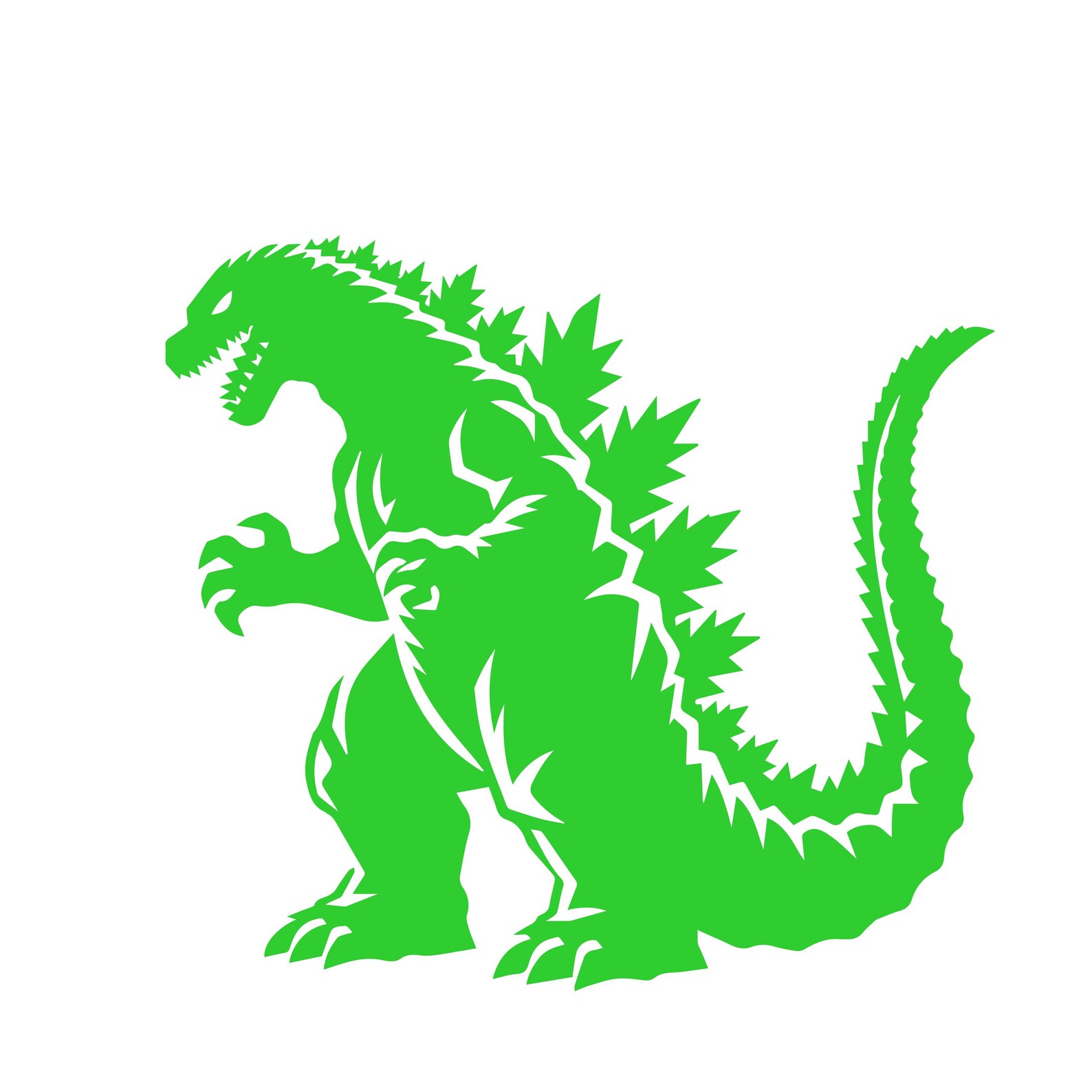 Godzilla Svg, High Quality Godzilla Png, Kong Svg for Cricut, Clipart ...