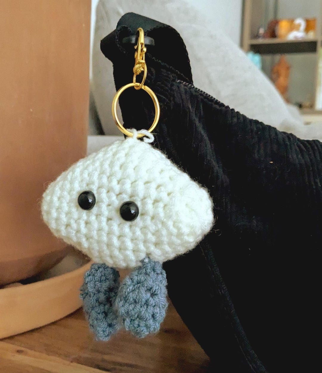 Jellycat Inspired Cloud Key Chain - Etsy