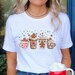 Gingerbread Christmas Coffee Shirt: Women's Holiday Latte Crewneck - Etsy