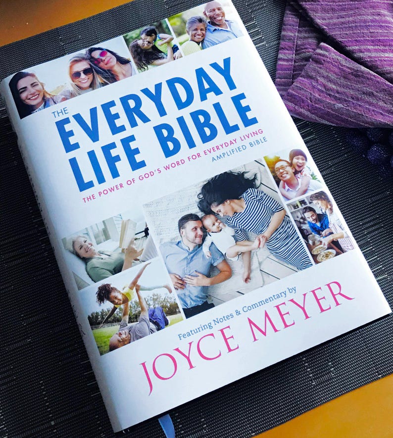 The Everyday Life Bible by Joyce Meyer - Etsy