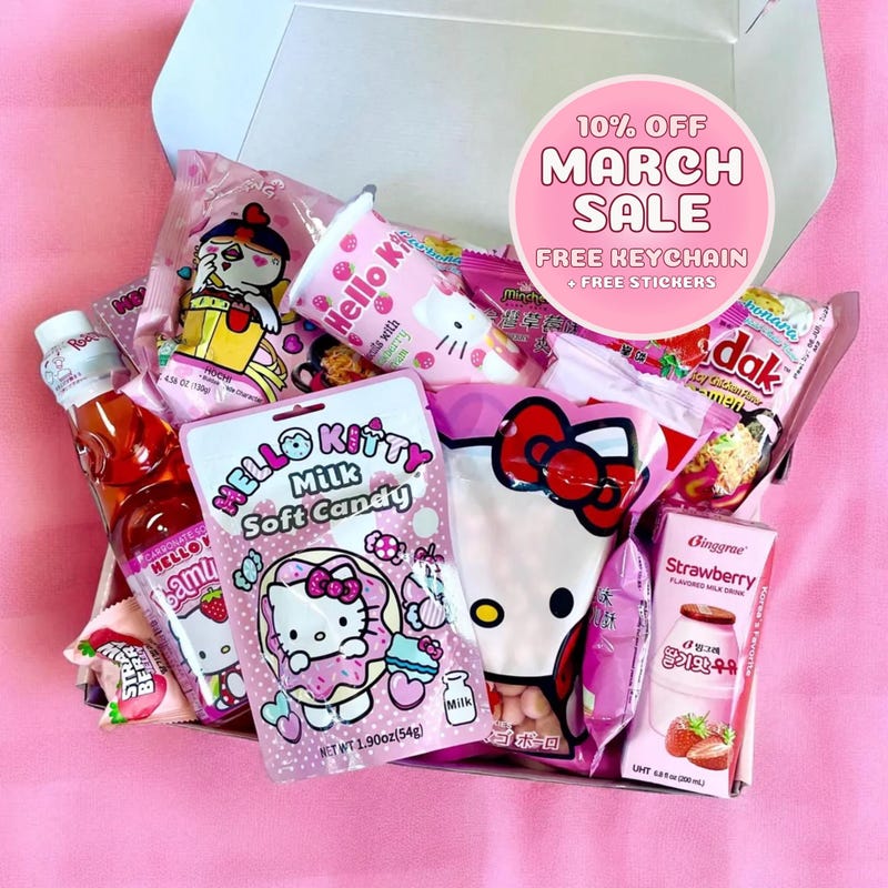Hello Kittys Mystery Box - Etsy