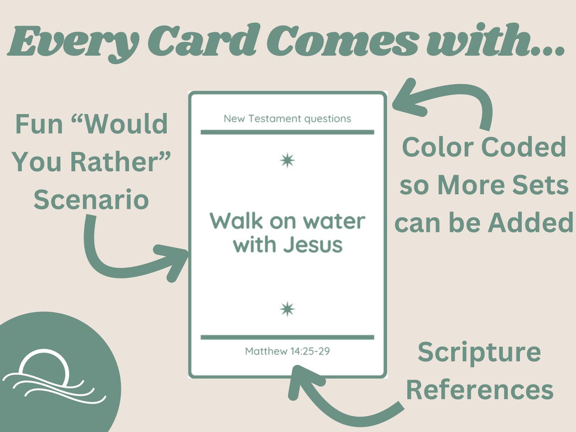 New Testament "would You Rather" Game | This or That Questions for Kids ...