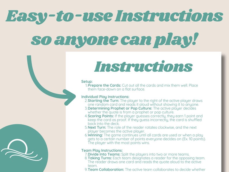 LDS Prophets or Pop Culture Game | Fun Questions for Seminary, Come ...