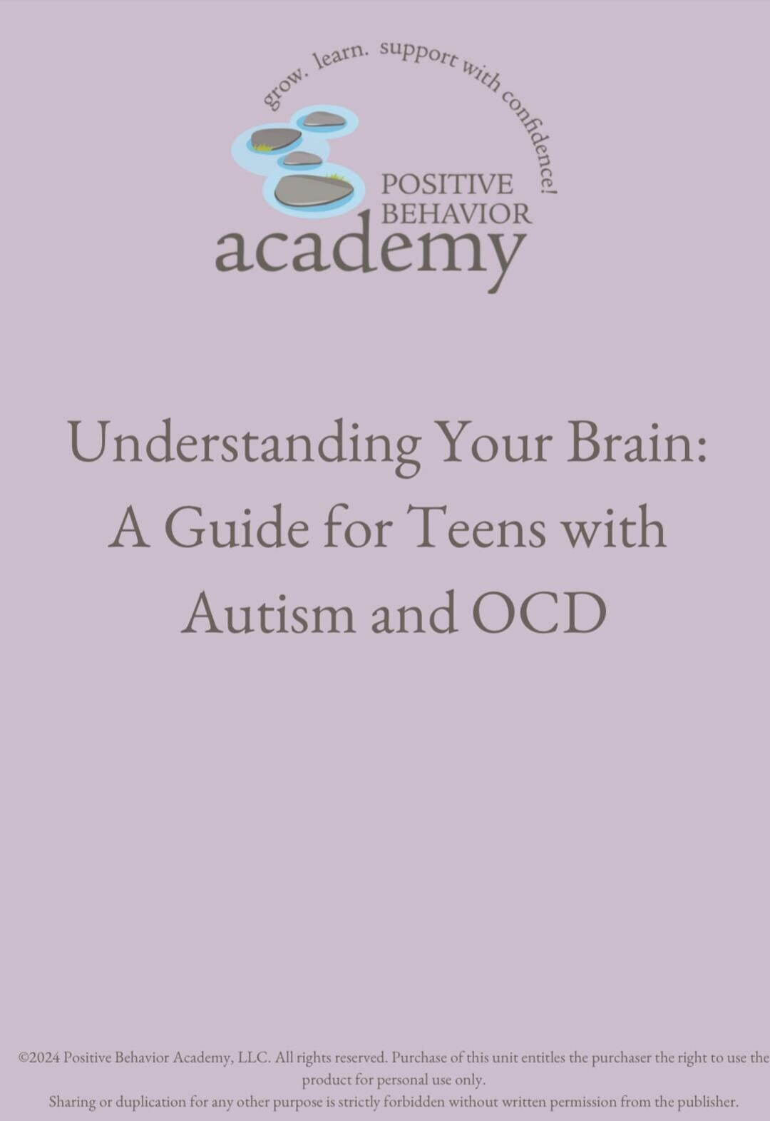 Understanding Your Brain: A Guide for Teens With Autism and OCD - Etsy