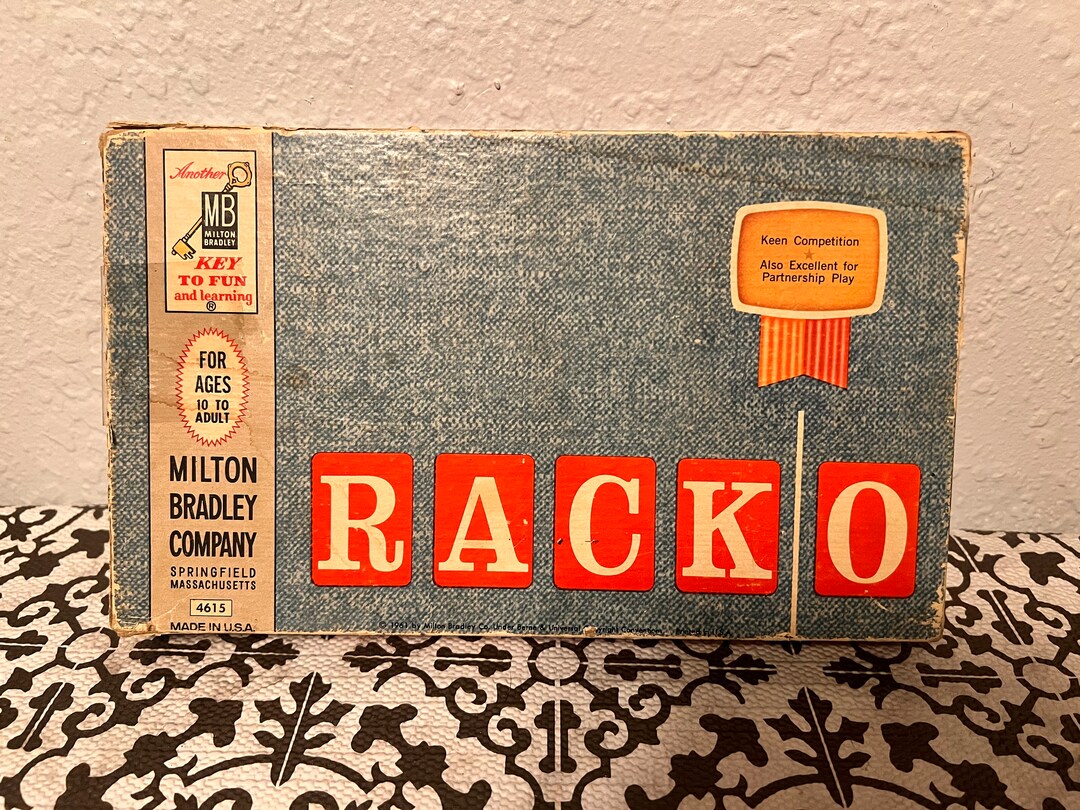 Vintage Racko Game - Etsy