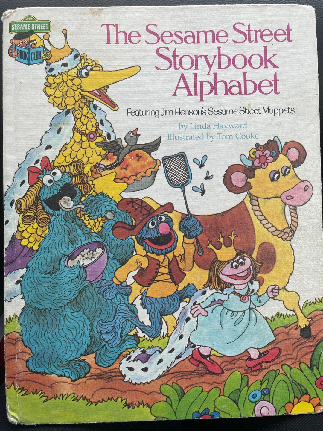 Vintage Sesame Street Storybook Alphabet Book - Etsy