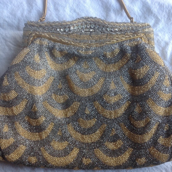 Antique Beaded Purse - Etsy