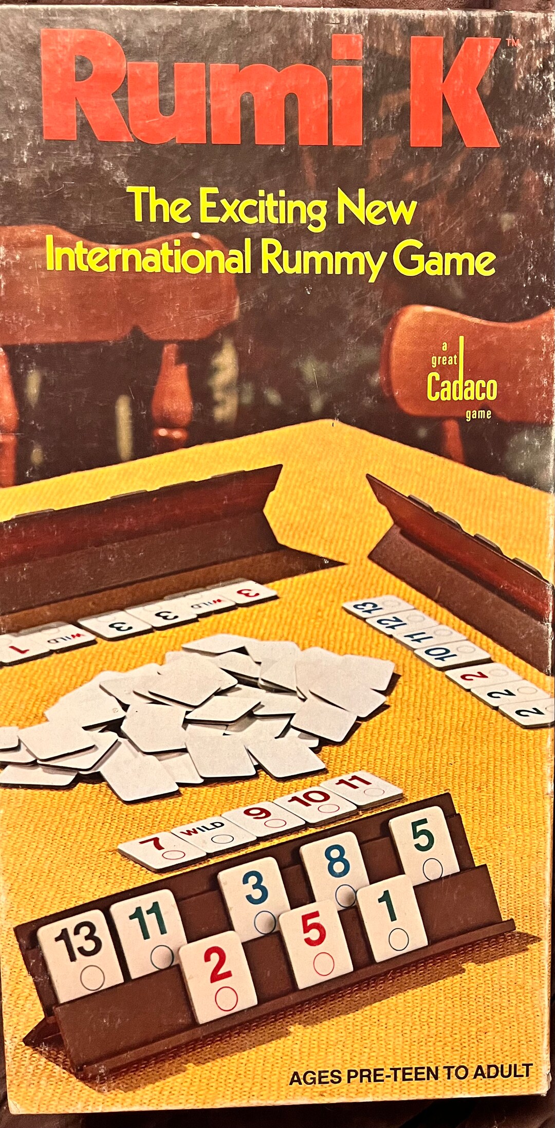 Vintage Rumi K Board Game - Etsy