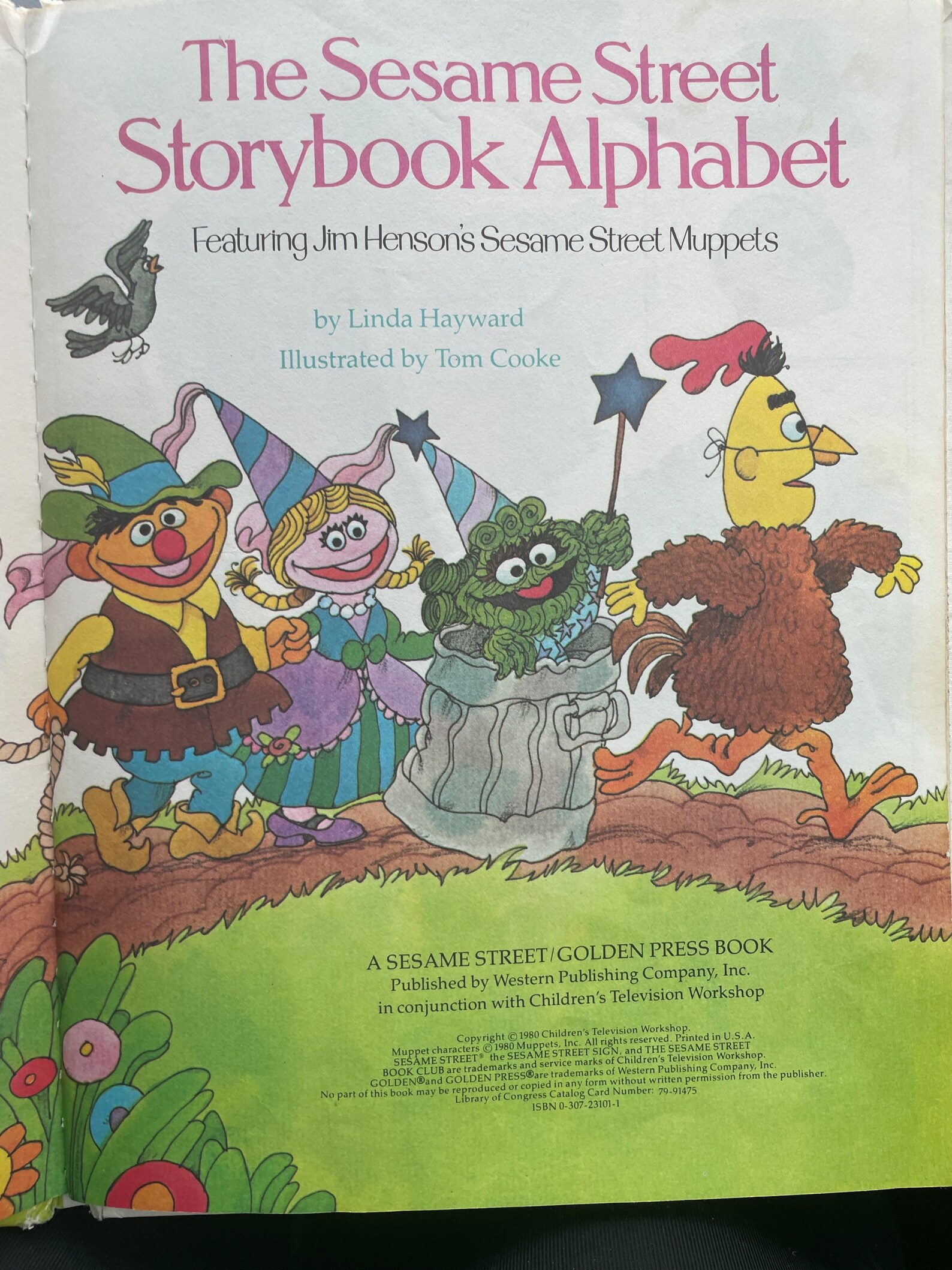 Vintage Sesame Street Storybook Alphabet Book - Etsy