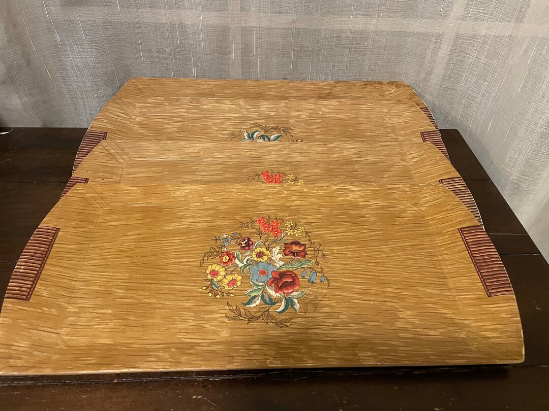 Vintage MCM Hasko Trays - Etsy