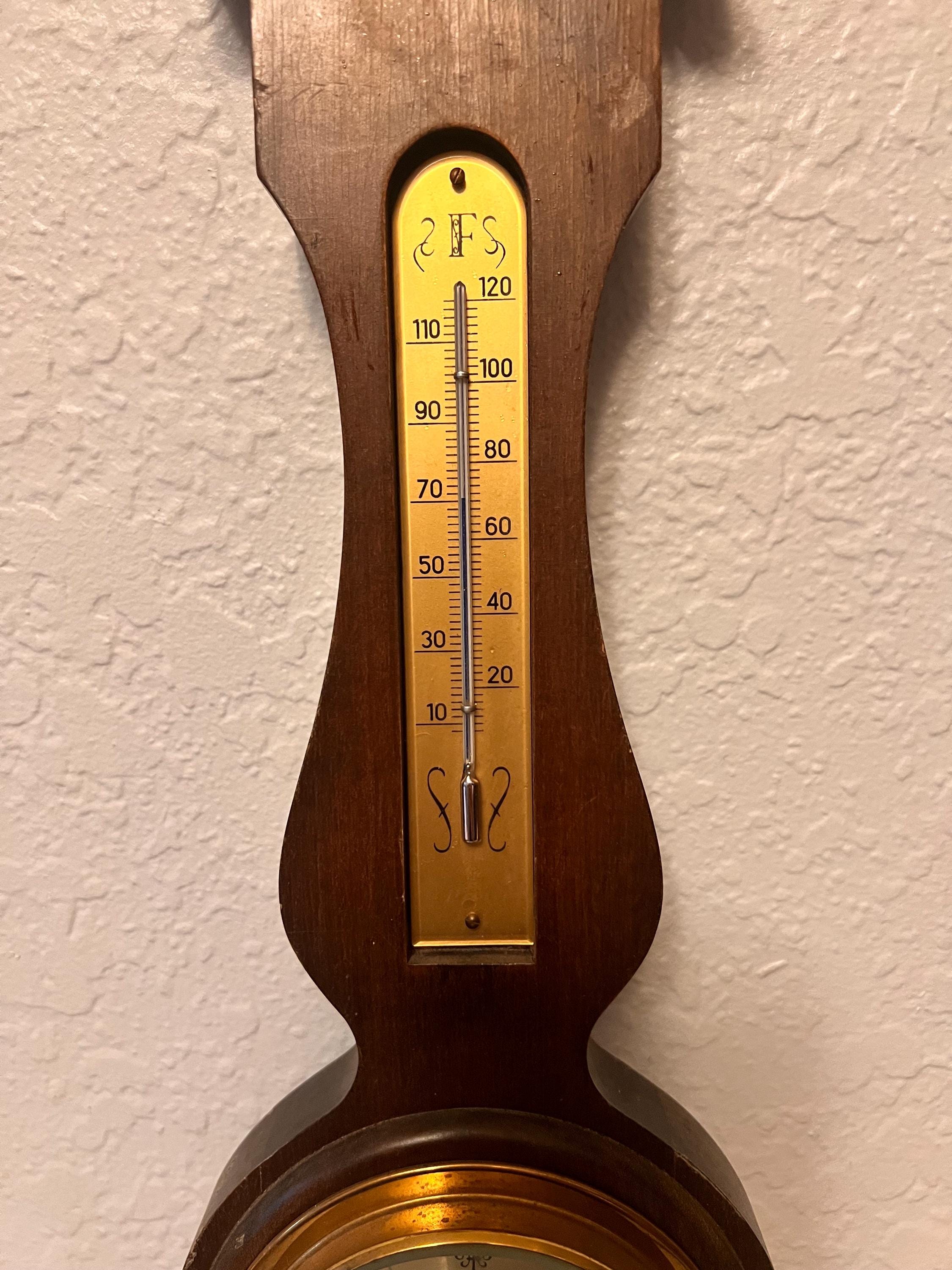 Vintage Jason Barometer, Hygrometer and Thermometer Banjo Style - Etsy