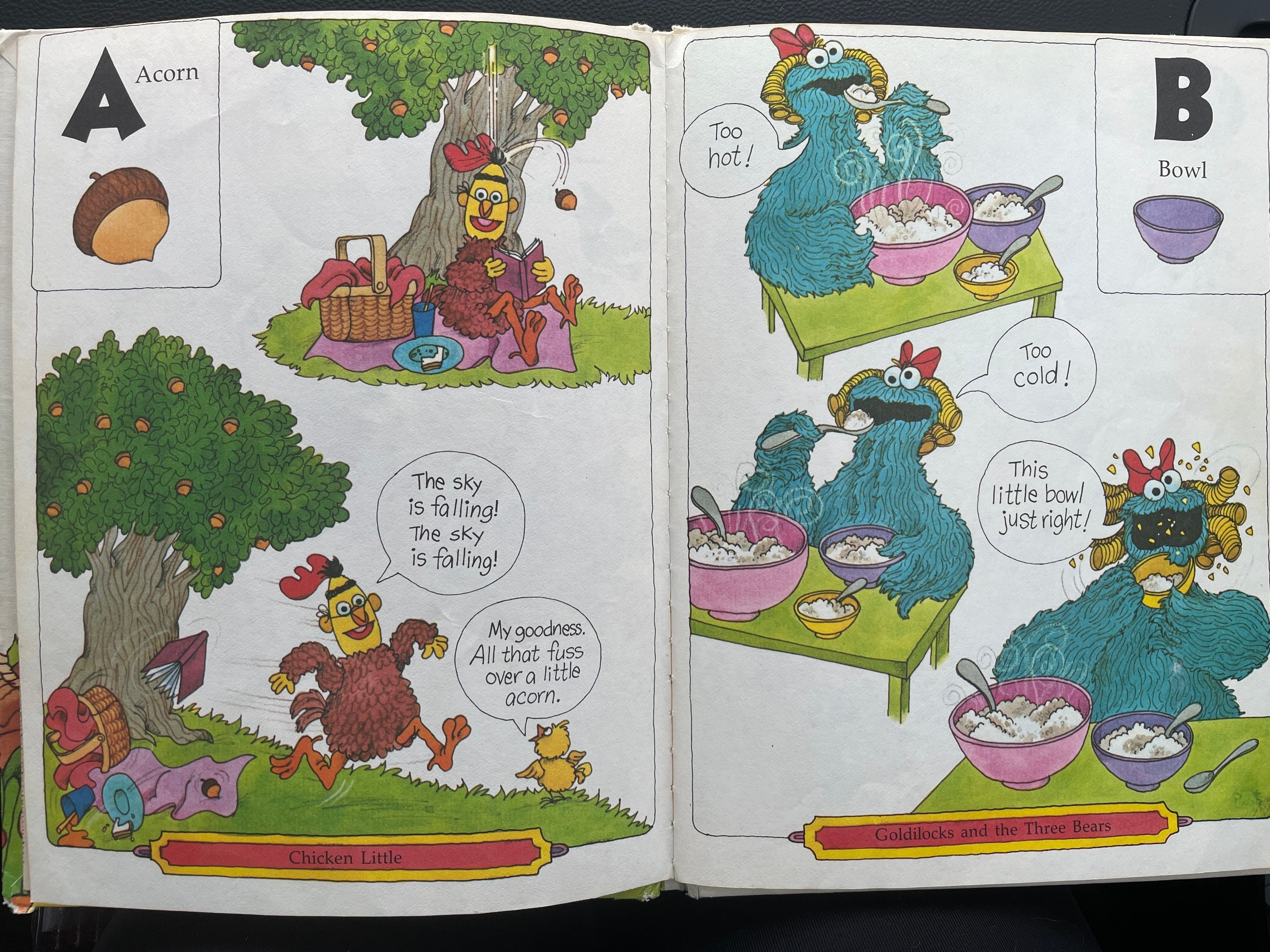 Vintage Sesame Street Storybook Alphabet Book - Etsy Australia
