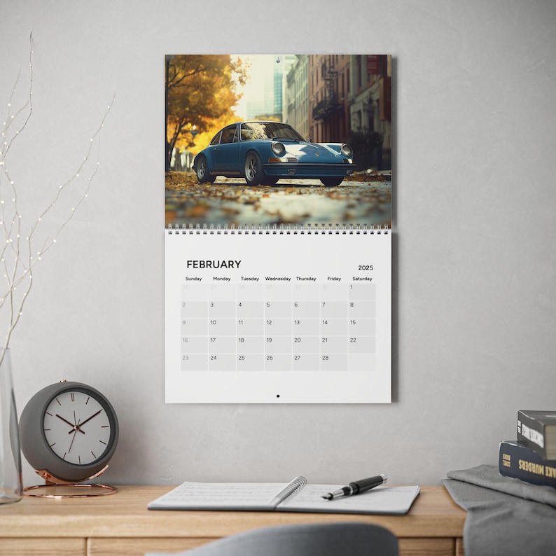 2025 Porsche Calendar - Vintage Porsche 356, 911, 930 Widebody & More ...