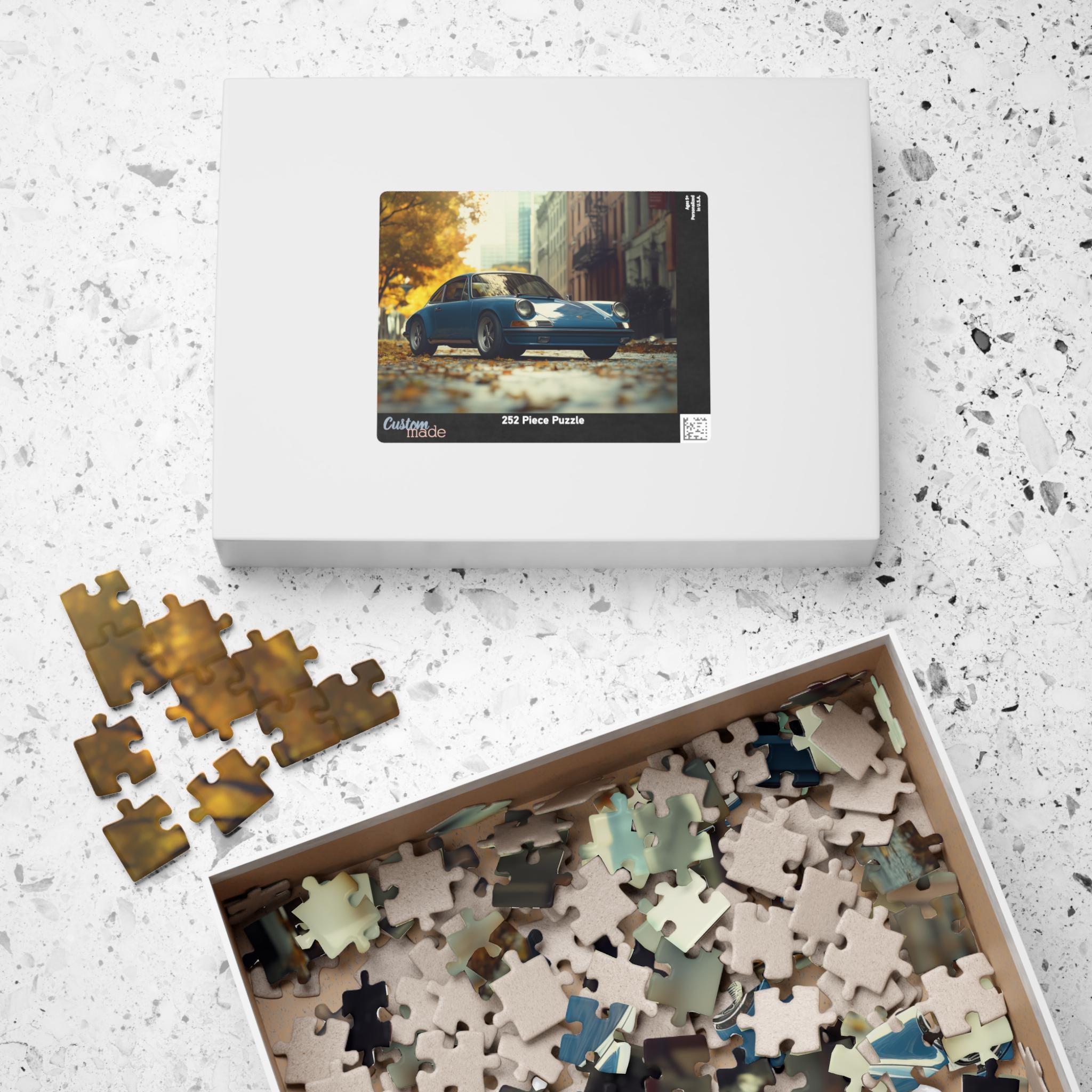 Iconic Porsche 911 Jigsaw Puzzle | Vintage Car Puzzle for Enthusiasts ...