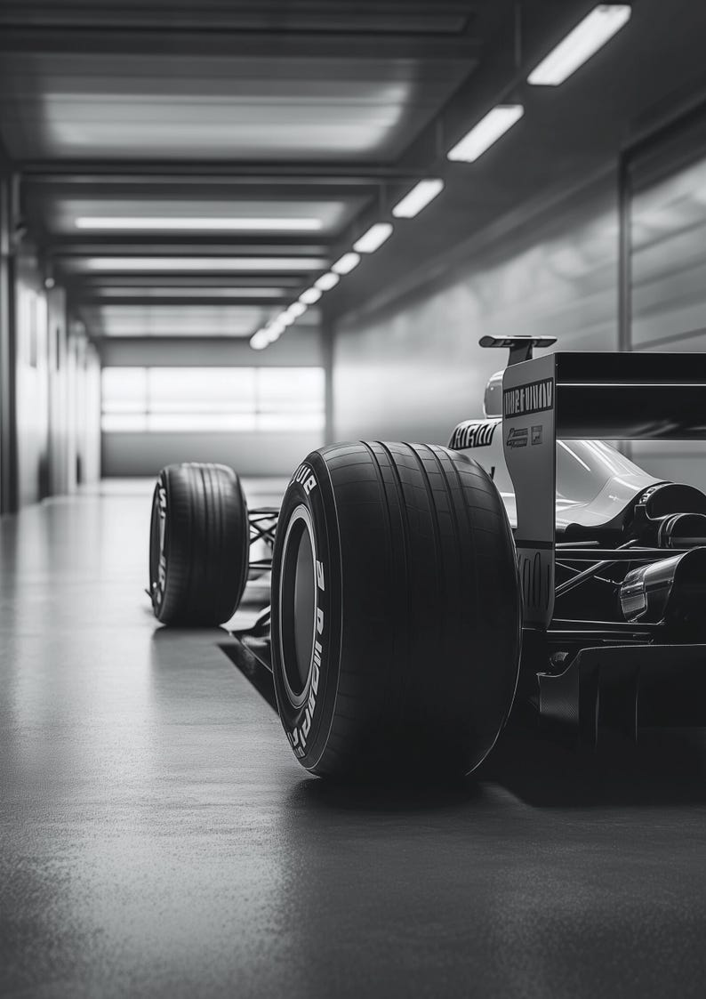 Formula 1 Poster Print – Aesthetic F1 Wall Art | Vintage Formula One ...